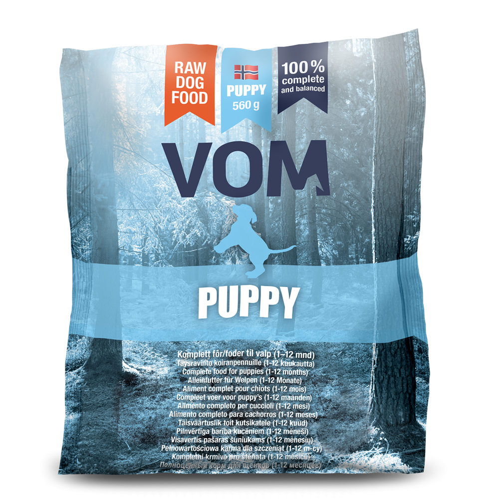 Vom Puppy - Pose 560g - Momarken Hestesportbutikk